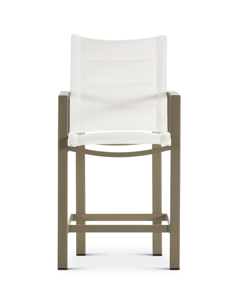 Studio Padded Sling Counter Stool : outdoor : outdoor living : o w lee ...